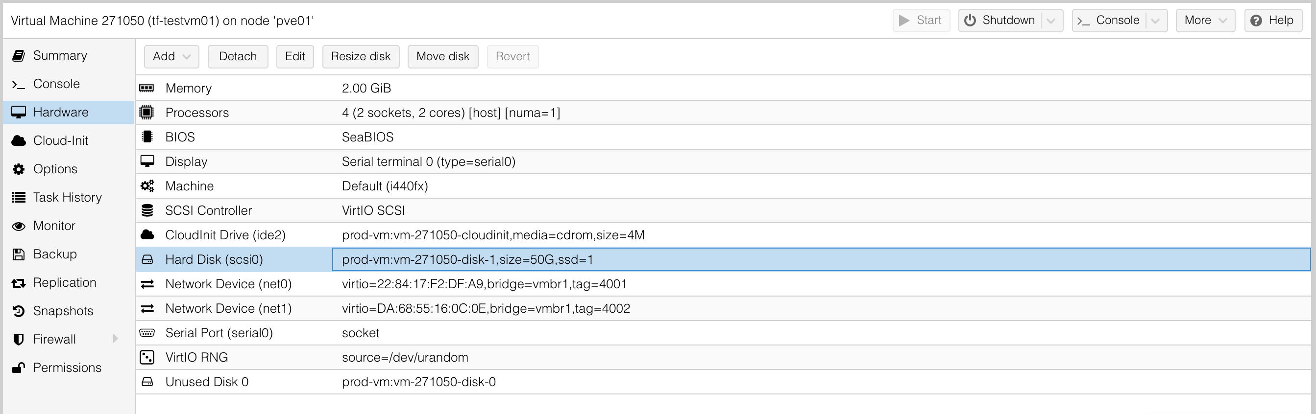 [BUG] Resizing Disk issue · Issue #269 · Telmate/terraform-provider-proxmox · GitHub
