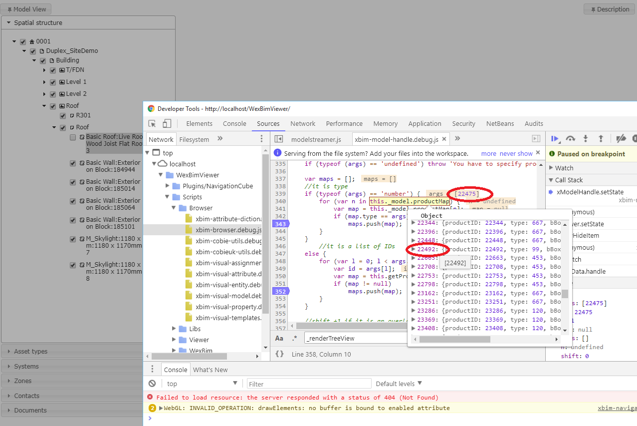 Cannot change visibility of some objects · Issue #160 · xBimTeam/XbimWebUI · GitHub