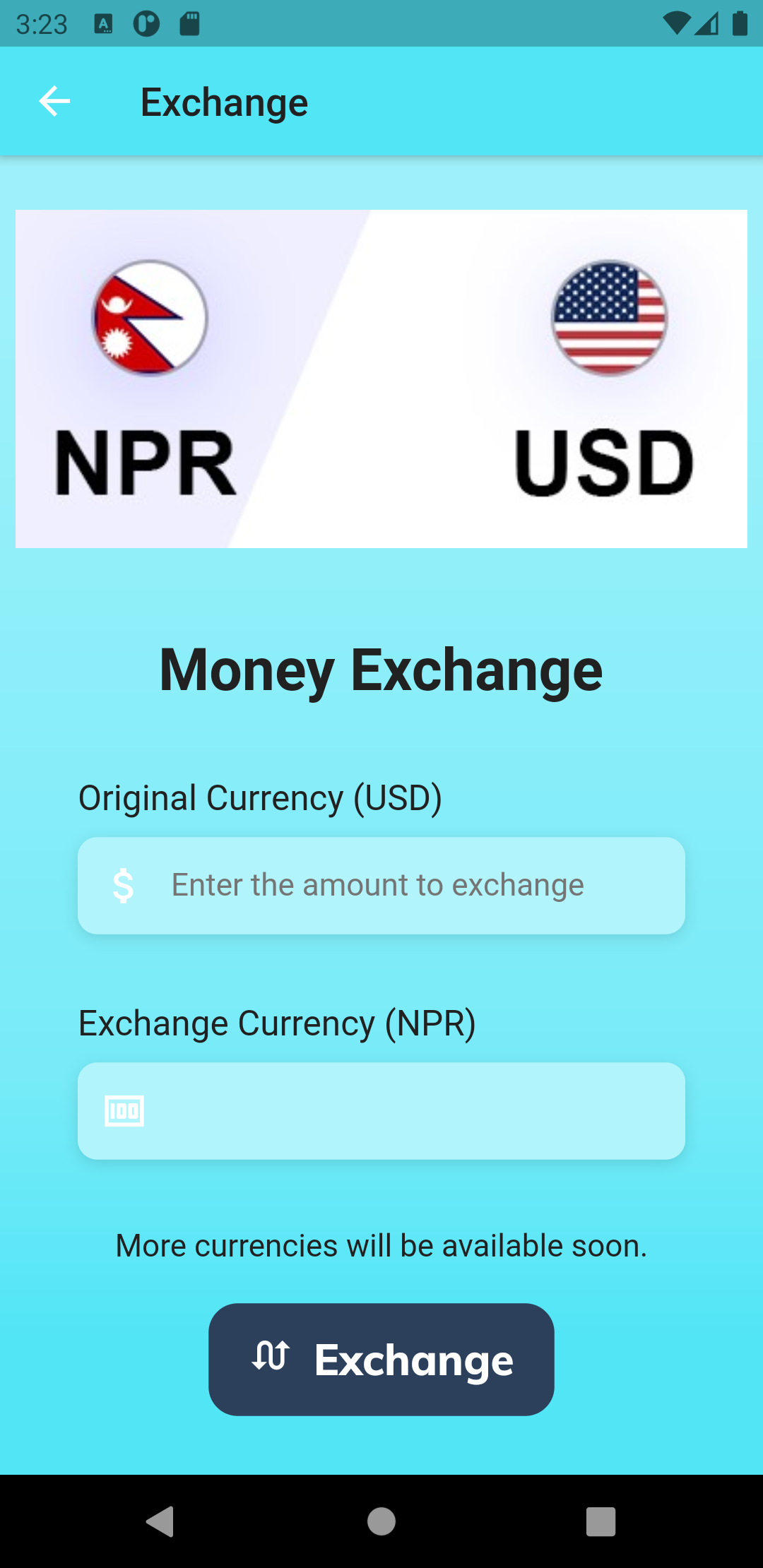 GitHub - dibas-np/Money-Exchange-Wallet: My first frontend development ...