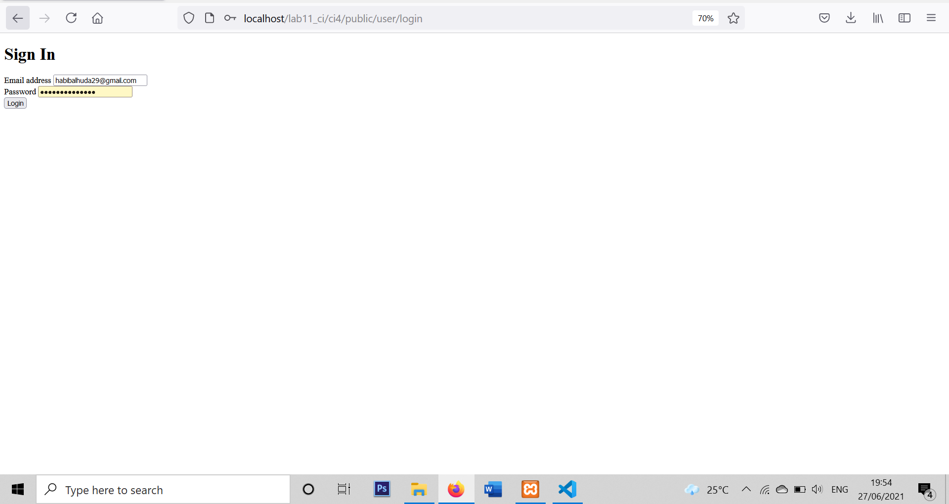 GitHub - HabibAlhuda311910090/Lab11Web