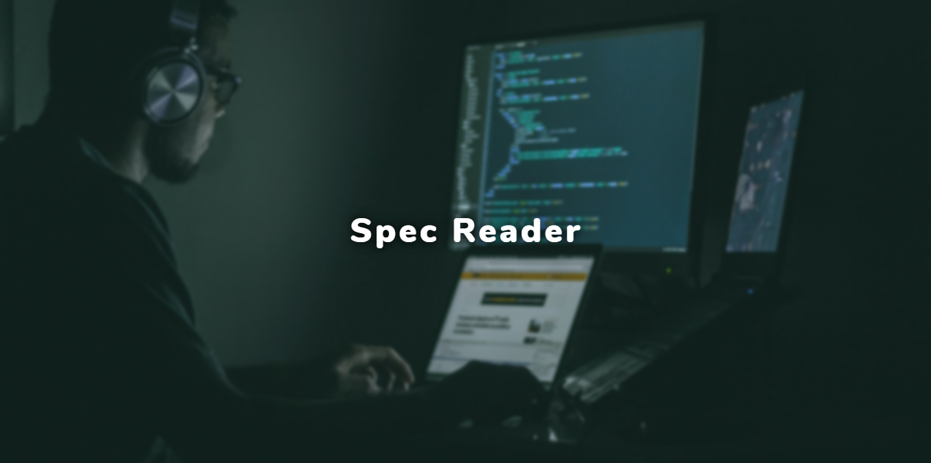 GitHub - UltraMadMan/Spec-Reader: Reads most major specific details on ...