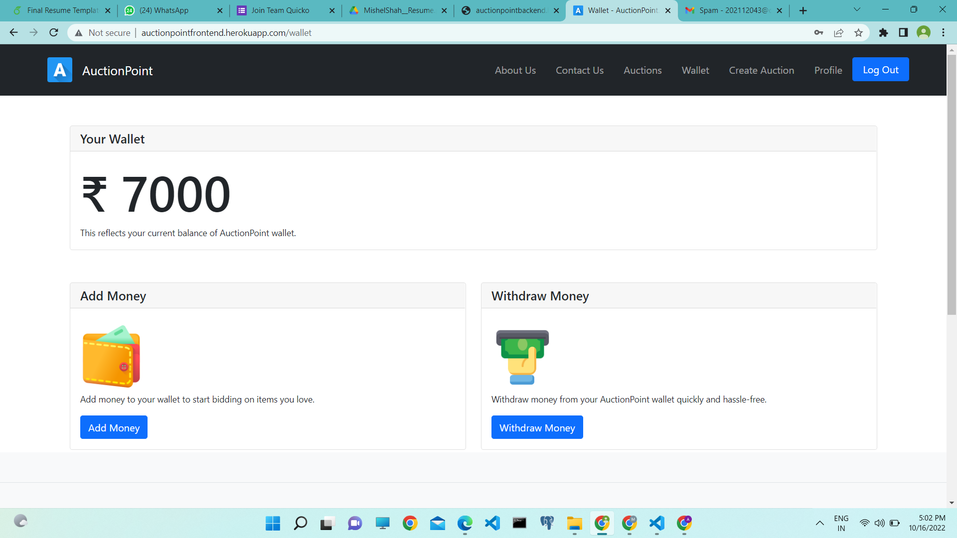 GitHub - Mishel07/AuctionBackend