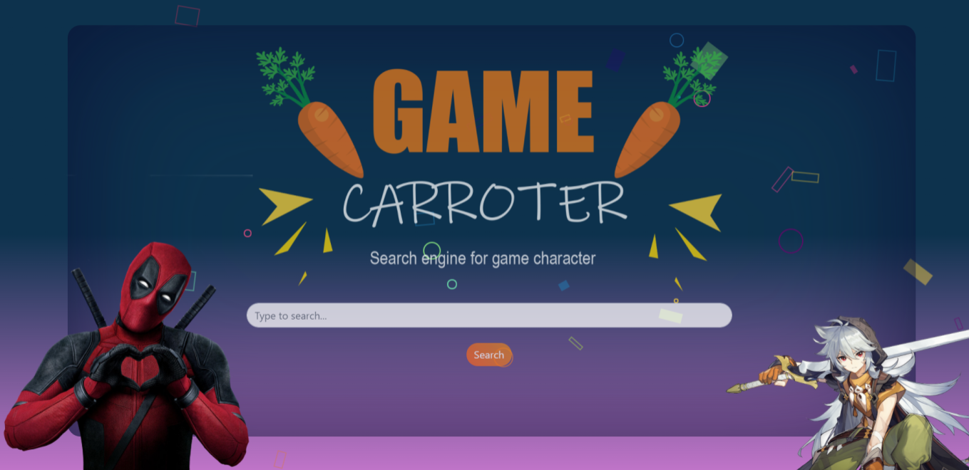 GitHub - Don-NPT/Game-Character-Search: Search Engine for Game Character