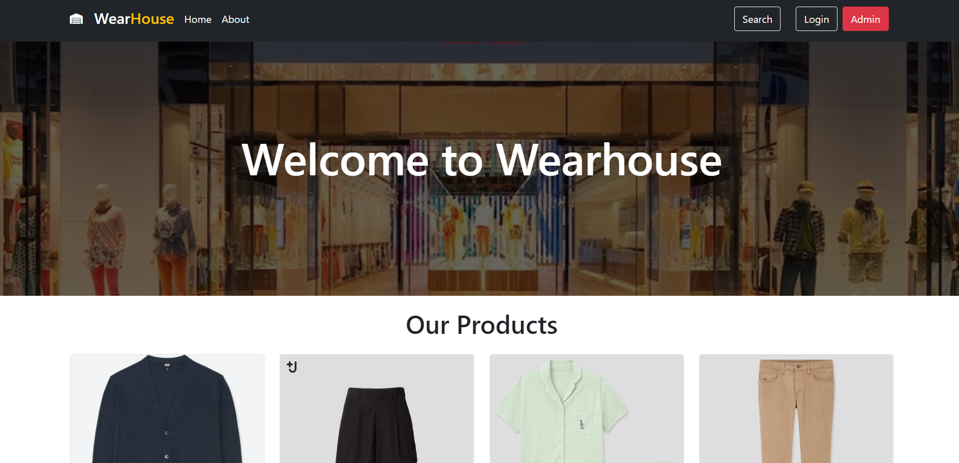 GitHub - Don-NPT/Final-wearhouse: Final version of Wearhouse
