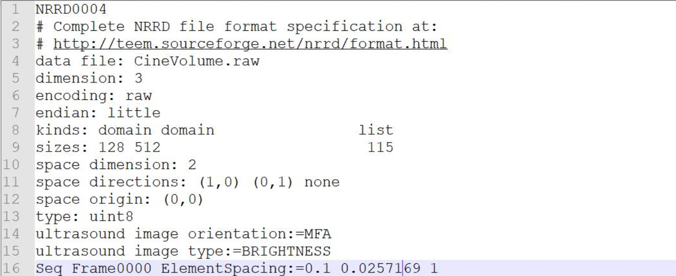 Extra header fields retained when switching between saving out .seq.mhd and .seq.nhdr · Issue ...