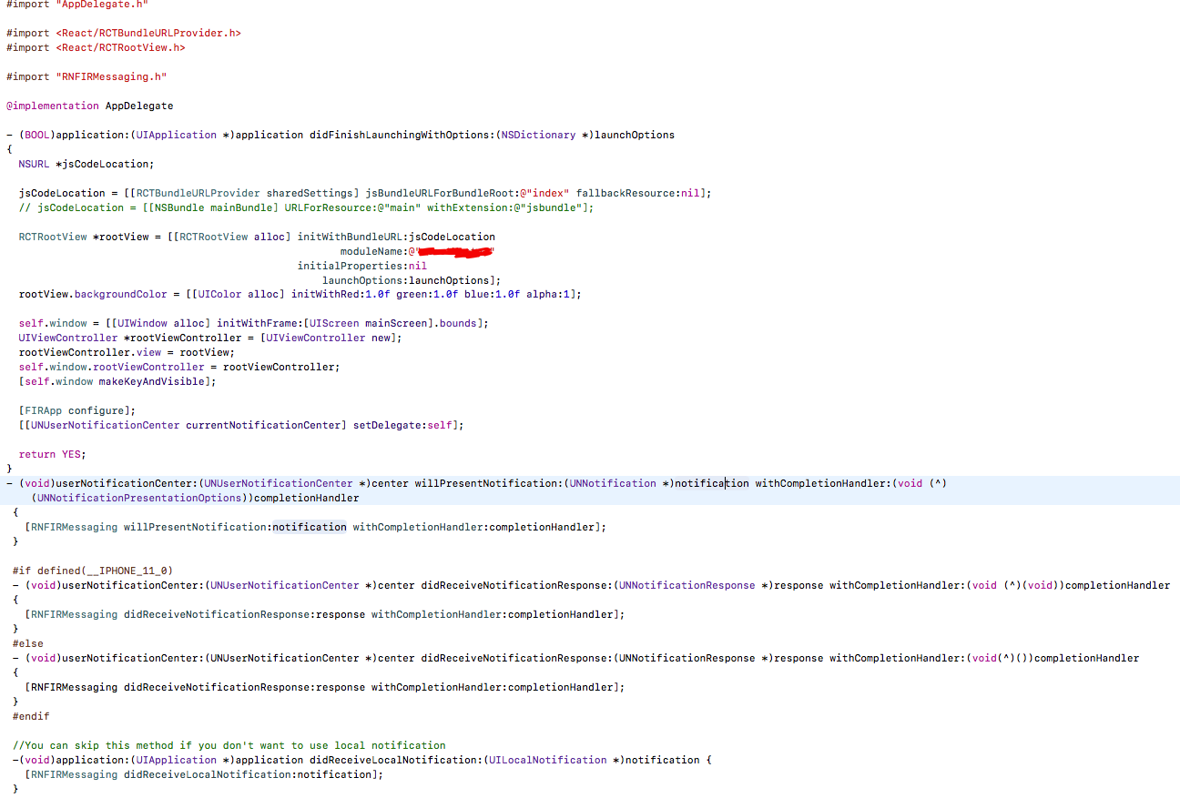 iOS | Thread1: SIGABRT · Issue #997 · evollu/react-native-fcm · GitHub