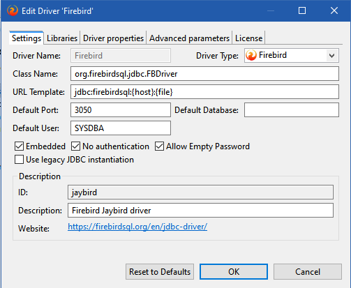 Embedded Firebird File - Not sure this is a bug with DBeaver · Issue #17908 · dbeaver/dbeaver ...