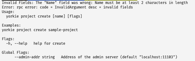 Add Fields Validation When Creating Or Updating The Project By Chacha912 · Pull Request 399 9133