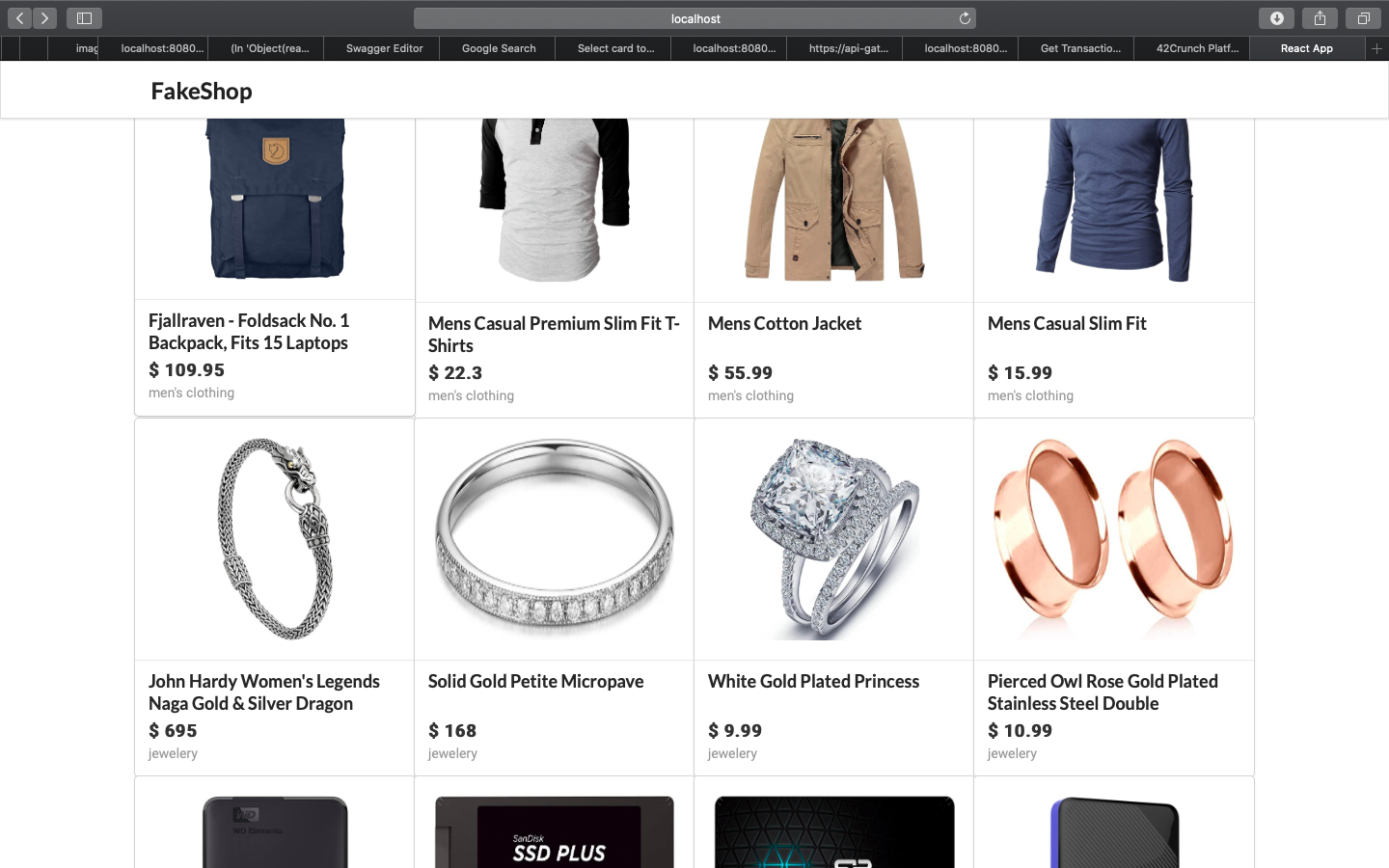 GitHub - Favourkass/fakeStore: a reactjs application that connects to the fake store api using redux