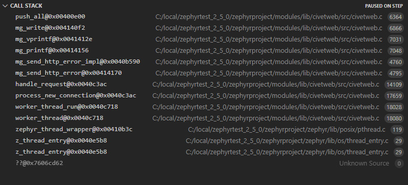 Civetweb server crashing when trying to access invalid ressource · Issue #34218 · zephyrproject ...