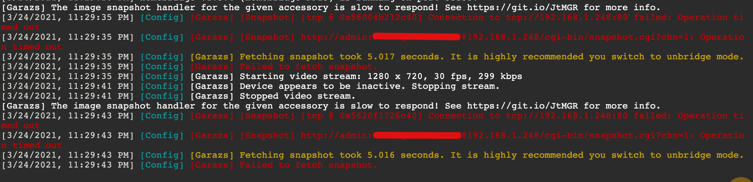 Dahua NVR problem · Issue #1090 · homebridge-plugins/homebridge-camera-ffmpeg · GitHub
