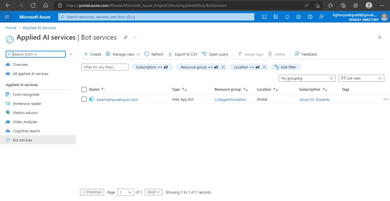 GitHub - KirtikaPatil/SmartCampusEnquiry: https://youtu.be/GG6w0Qr0fjQ