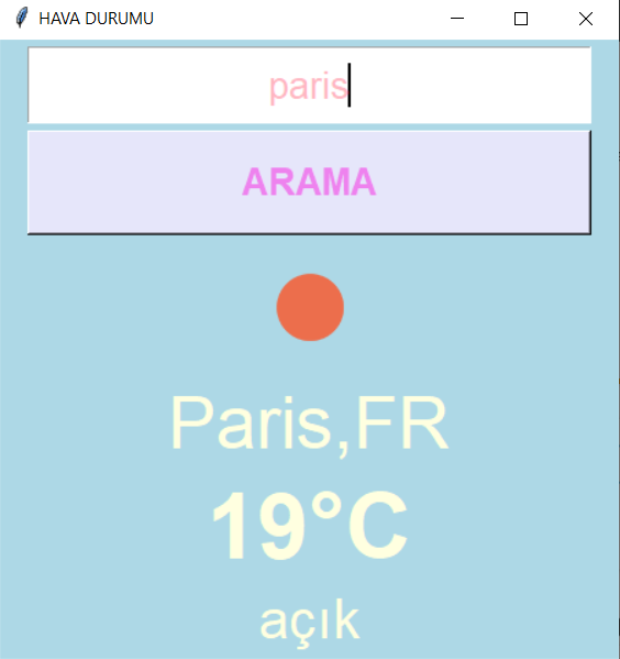 GitHub - akkilicbeyza/weather