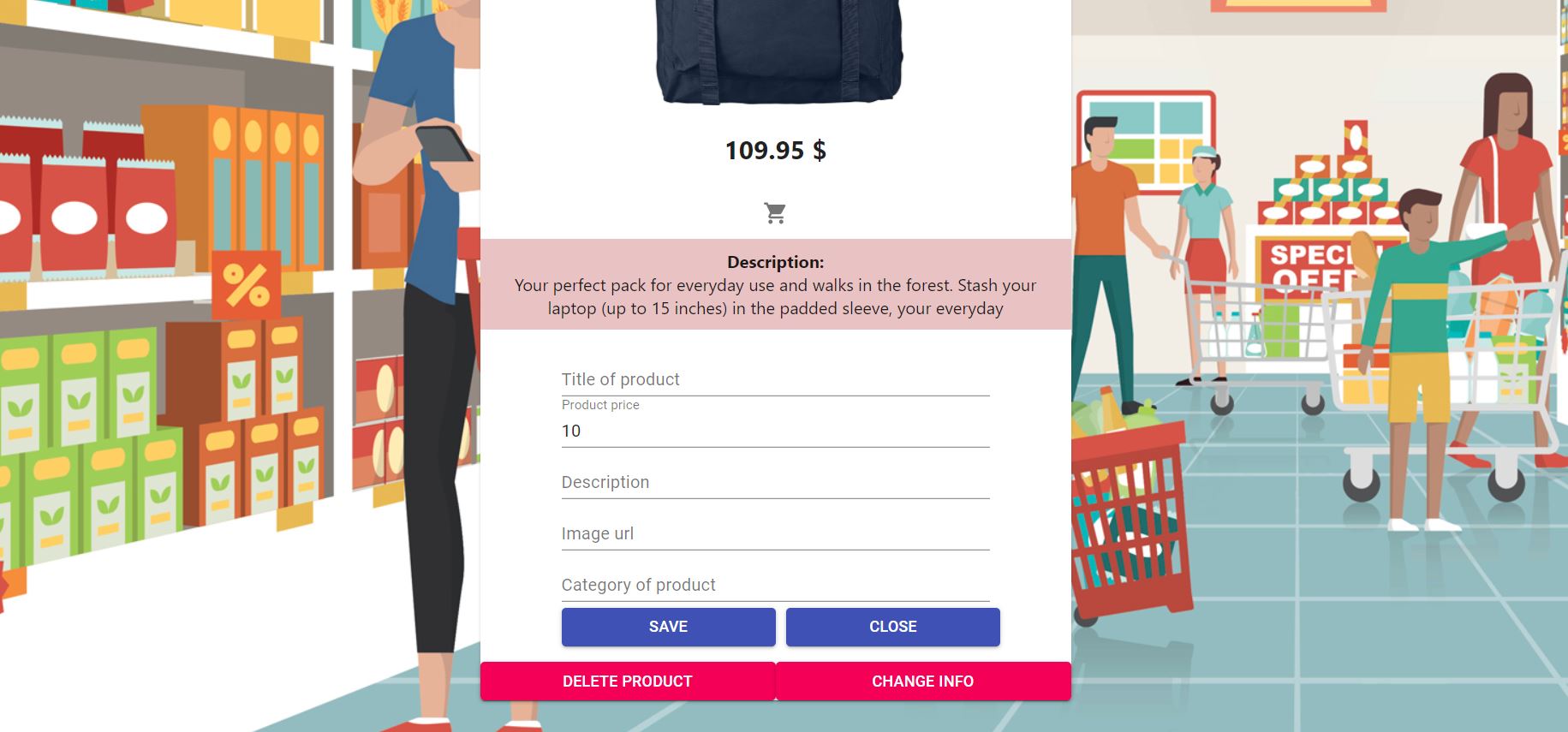 GitHub - nastya-atro/e-shop: Online store | React.TS | Redux