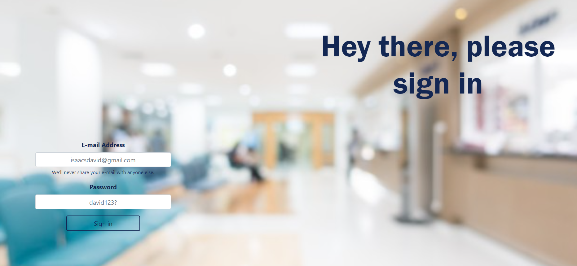 GitHub - AmyMarais/Doctor-s-Appointment-App: A doctor's appointment application built using the ...