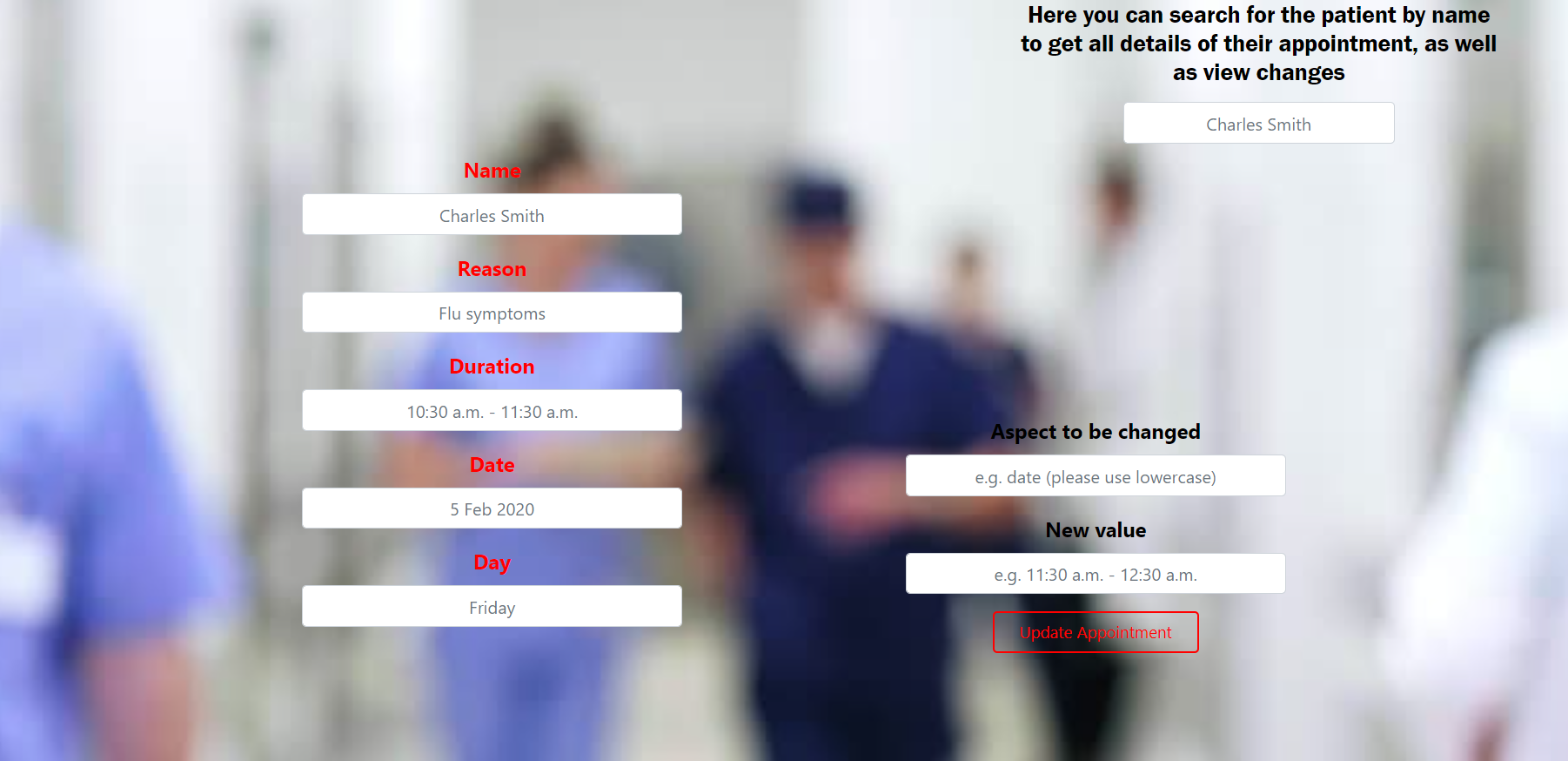 GitHub - AmyMarais/Doctor-s-Appointment-App: A doctor's appointment application built using the ...