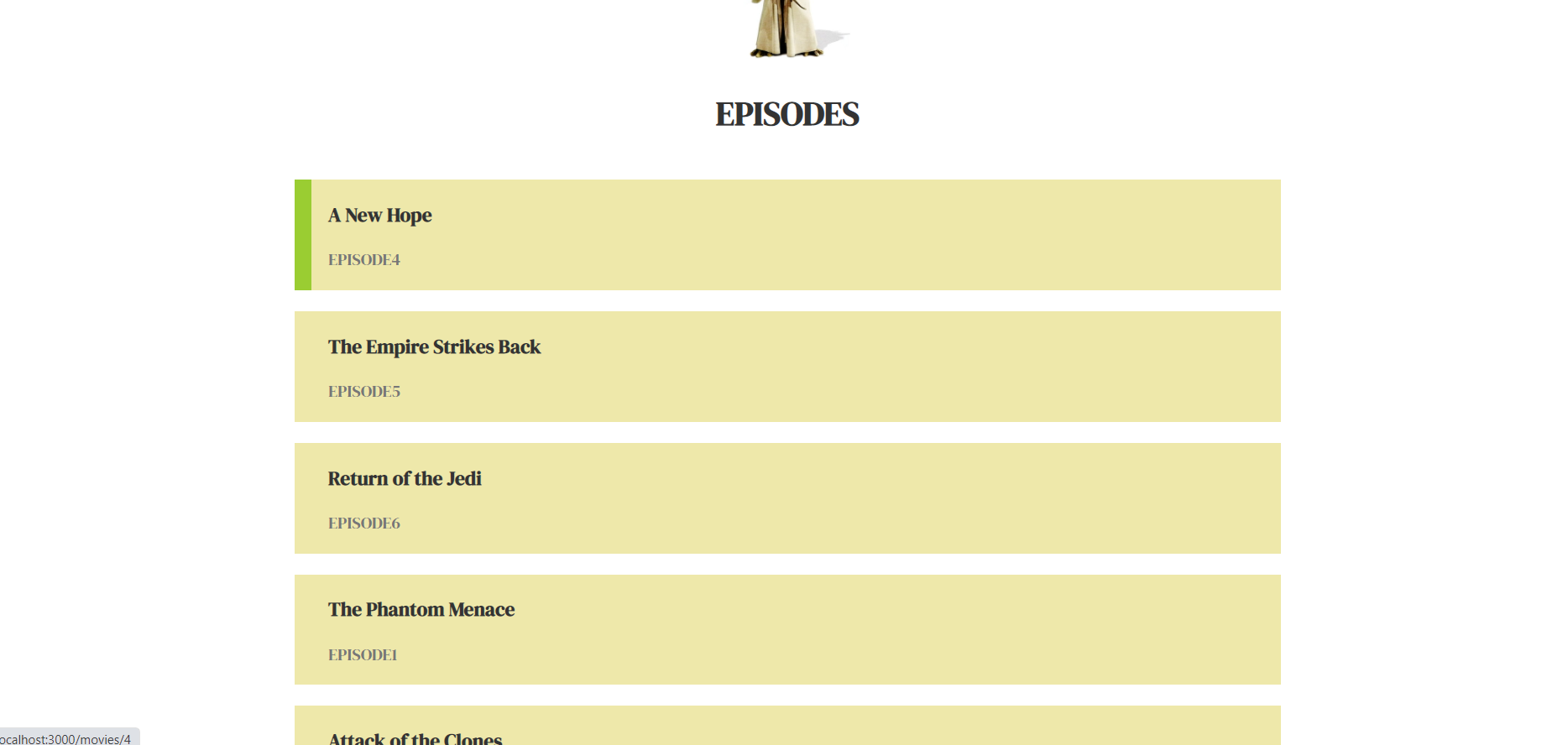 GitHub - AmyMarais/StarWarsAPI: A dynamic website that was created using data retrieved from a ...