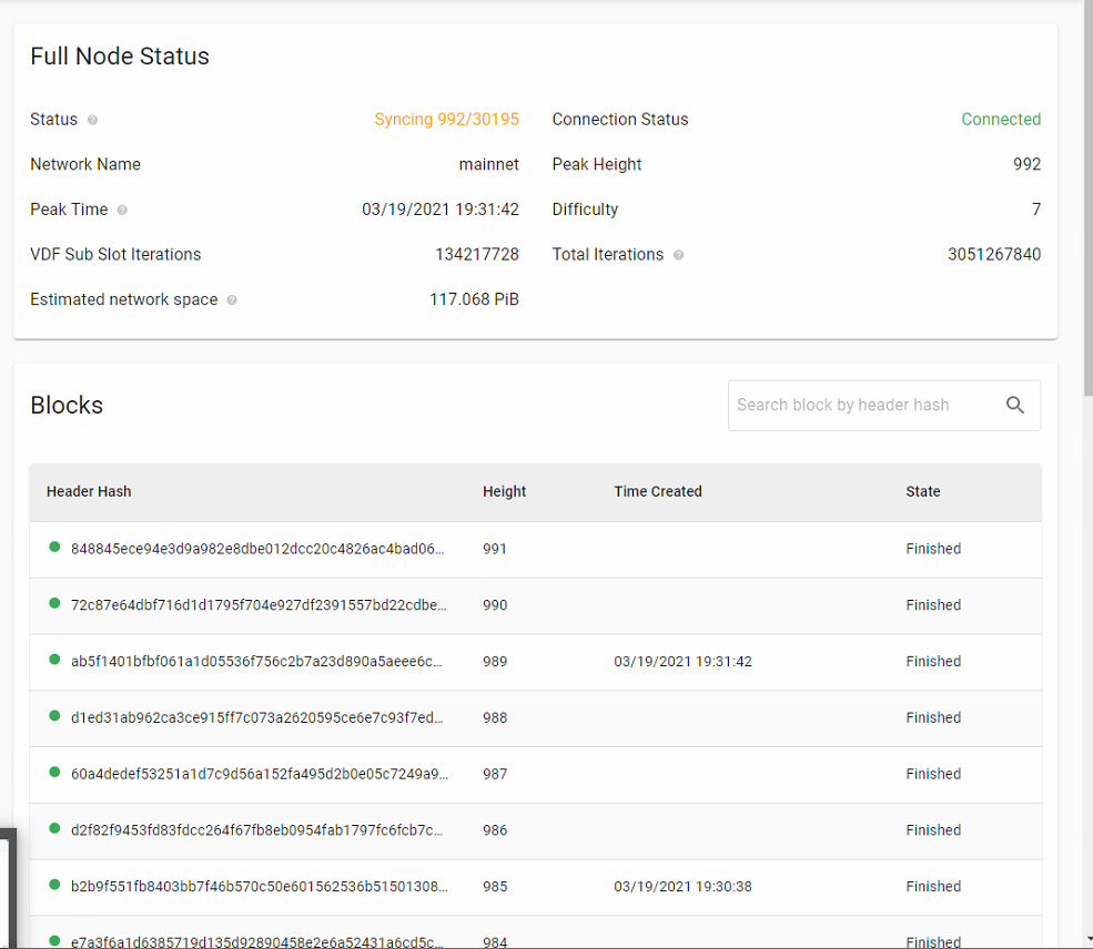not syncing# · Issue #1504 · Chia-Network/chia-blockchain · GitHub