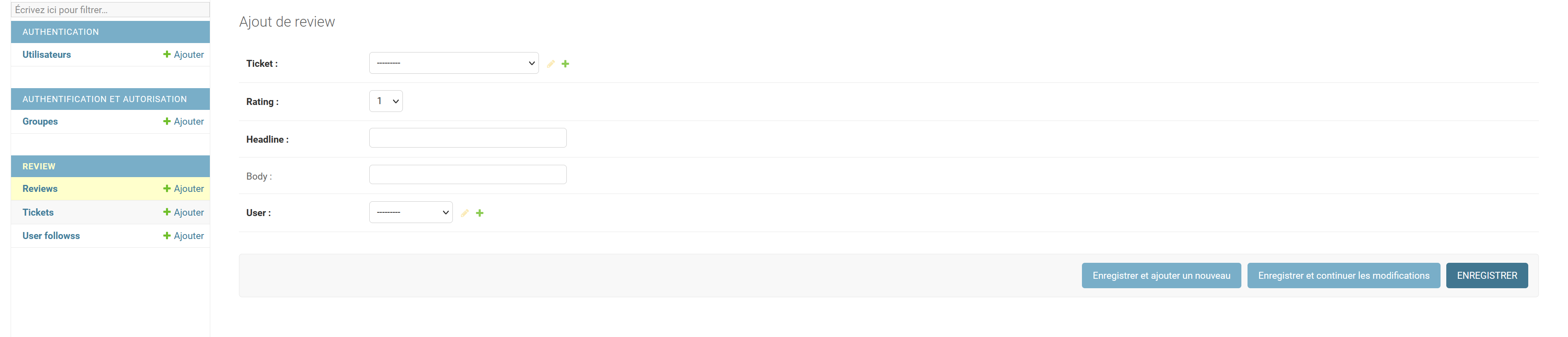GitHub - Papiex/LITReview-Web-Application