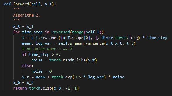 Question about denoising sampling process · Issue #20 · w86763777 ...