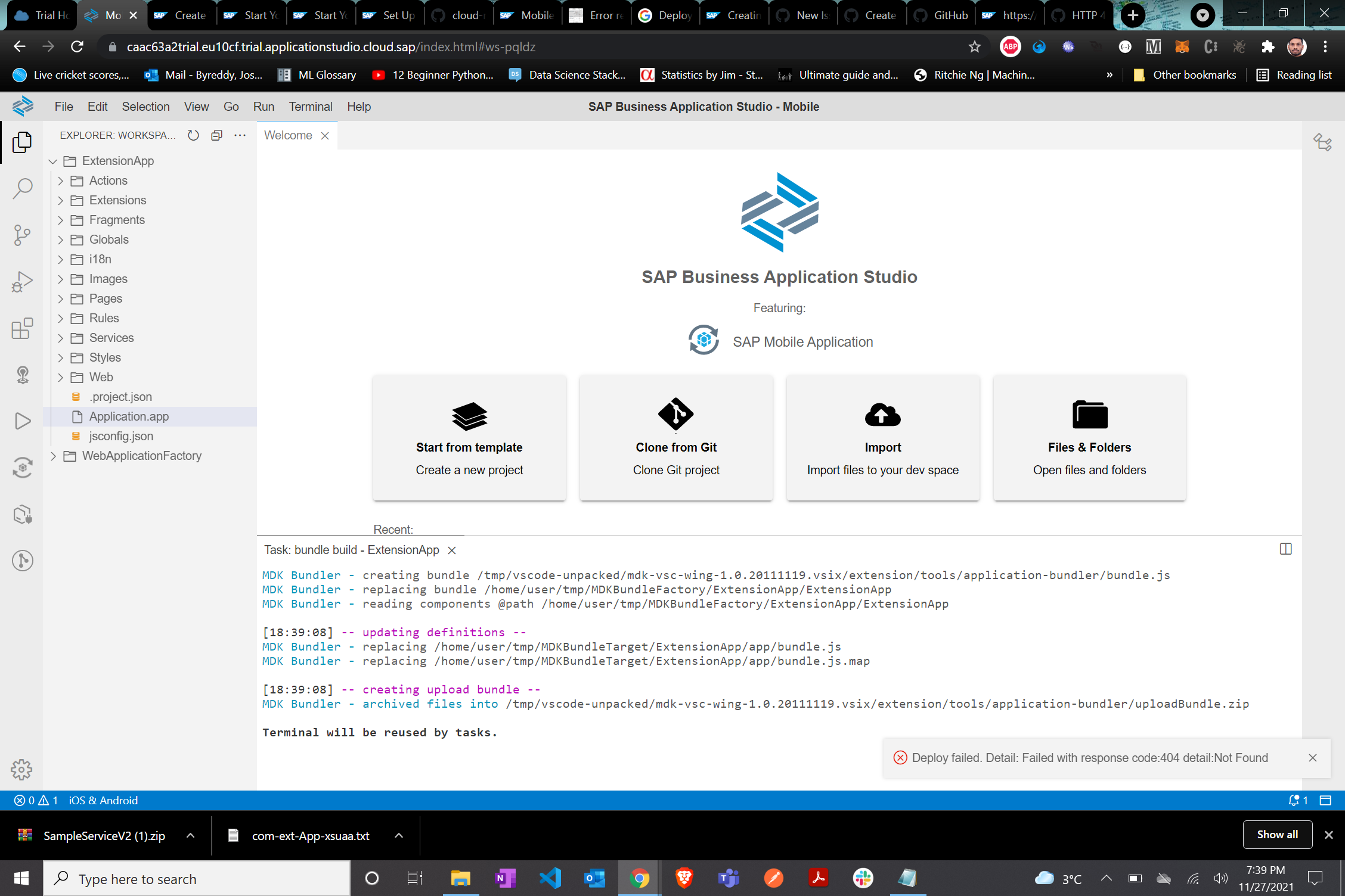 Start Your Mdk Application In The Editor · Issue 7253 · Sap Tutorialstutorials · Github 7995