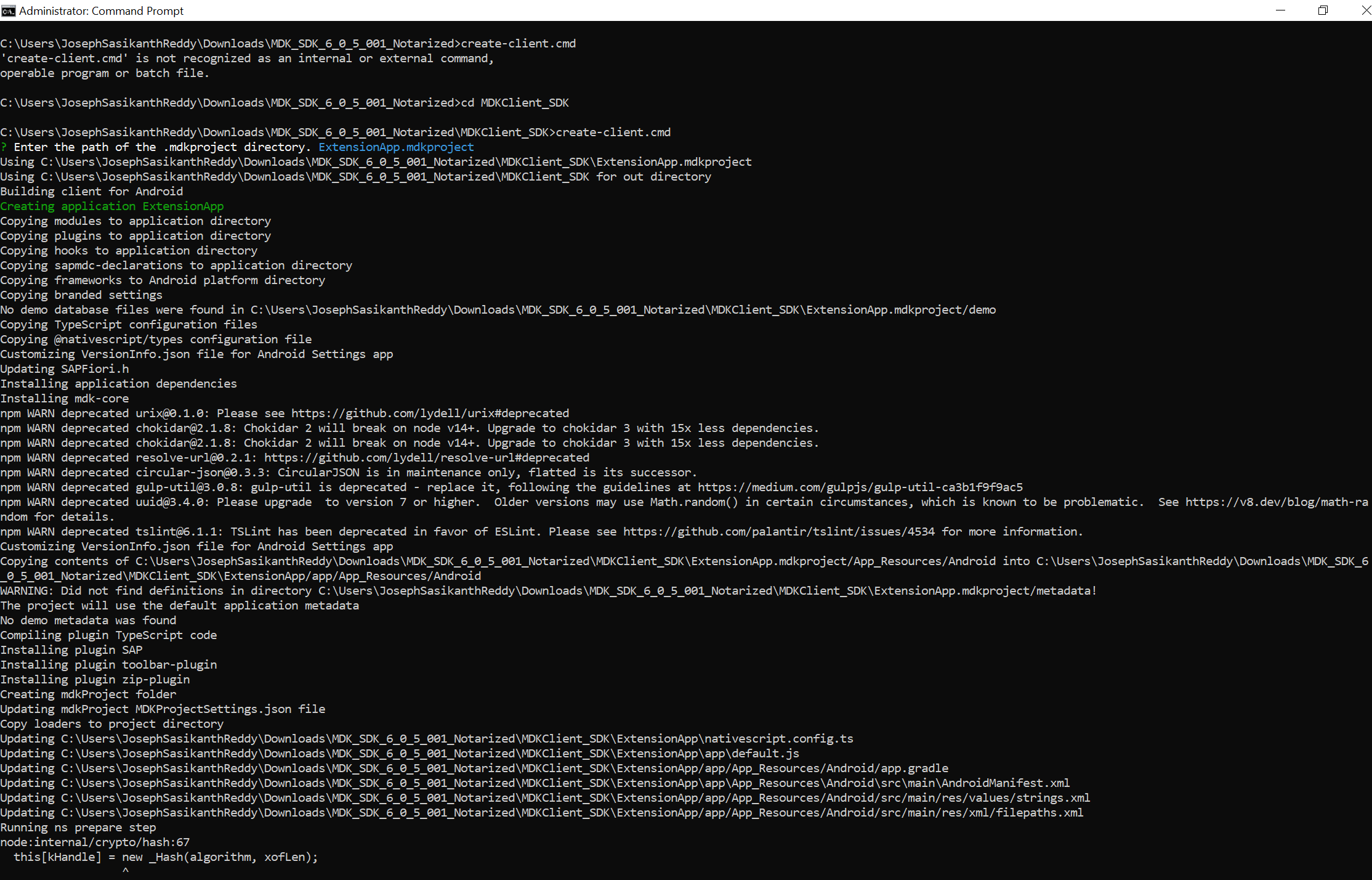 Start Your MDK Application in the Editor · Issue #7253 · sap-tutorials/Tutorials · GitHub
