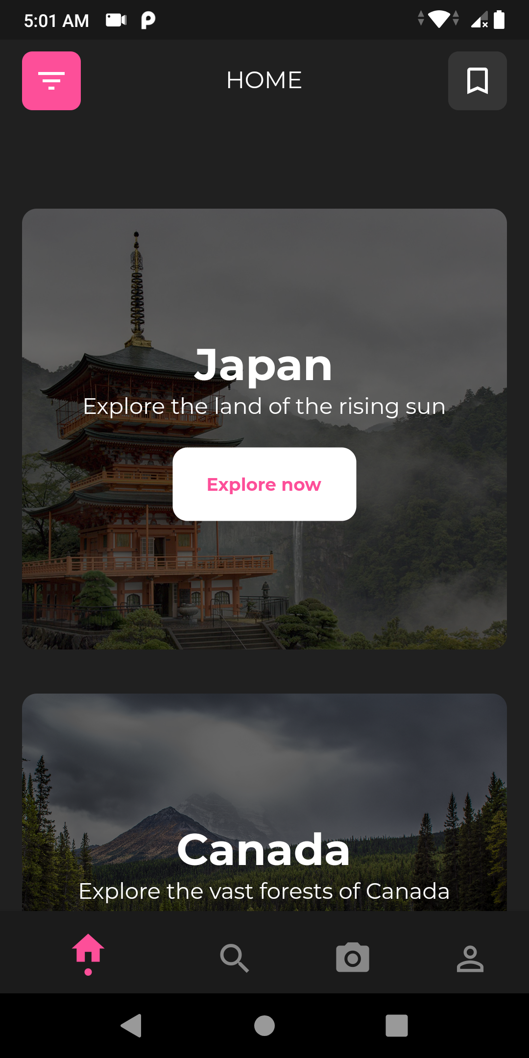 GitHub - rajayogan/flutterui-travelapp: Code for the screens created with flutter