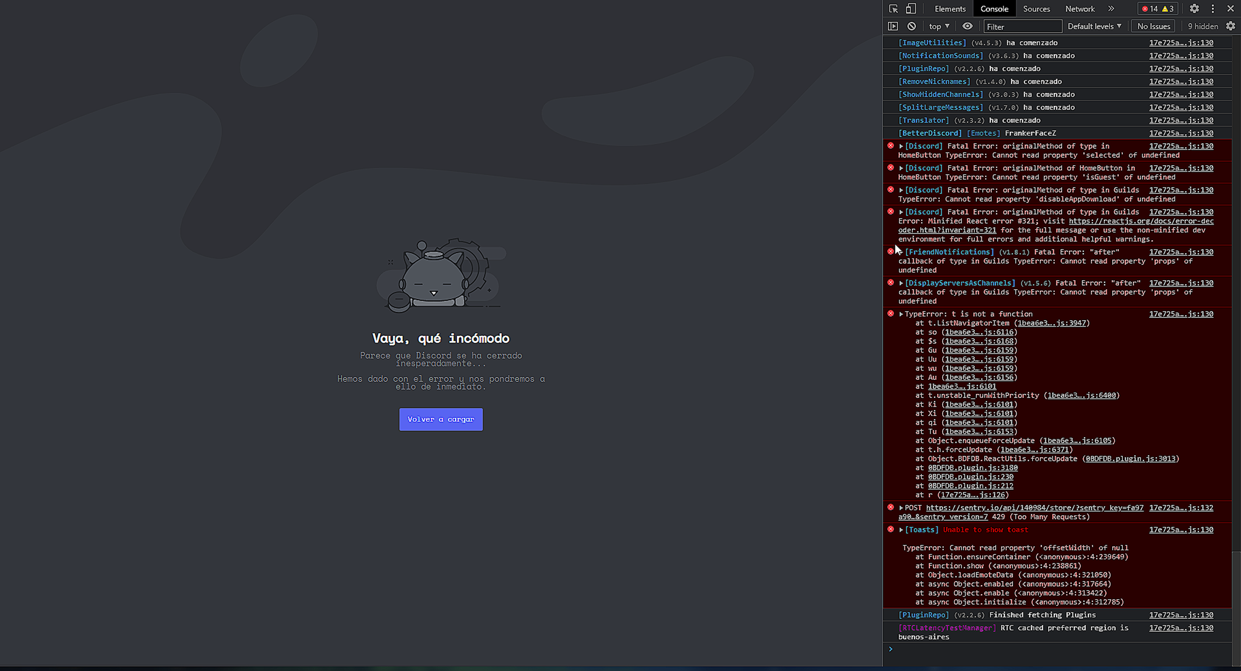 [BUG] - DisplayServersAsChannels/Material Discord · Issue #1244 ...