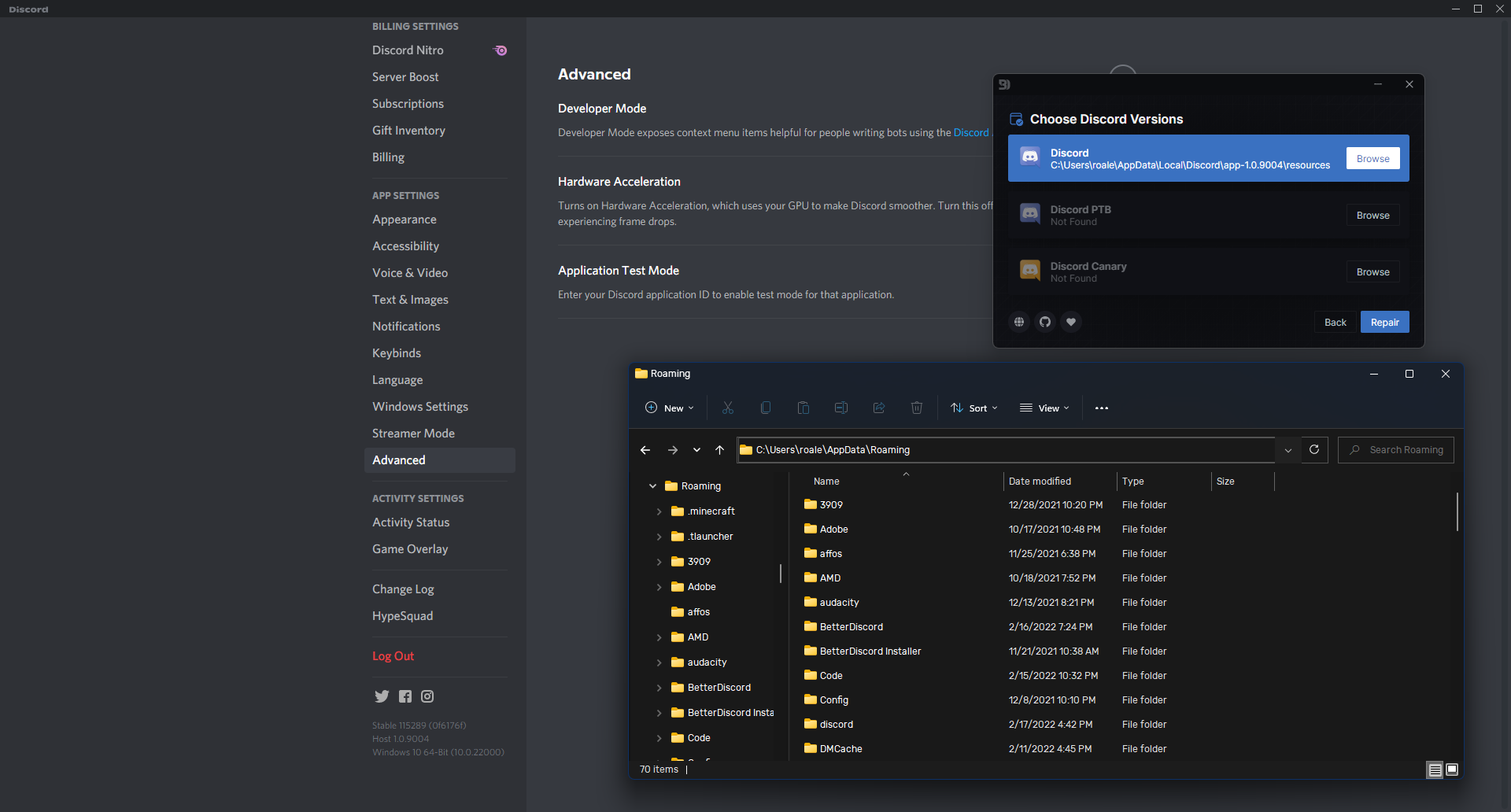 [bug] · Issue 1230 · Betterdiscord Betterdiscord · Github