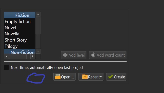 adding the import options to the start screen · Issue #844 · olivierkes/manuskript · GitHub