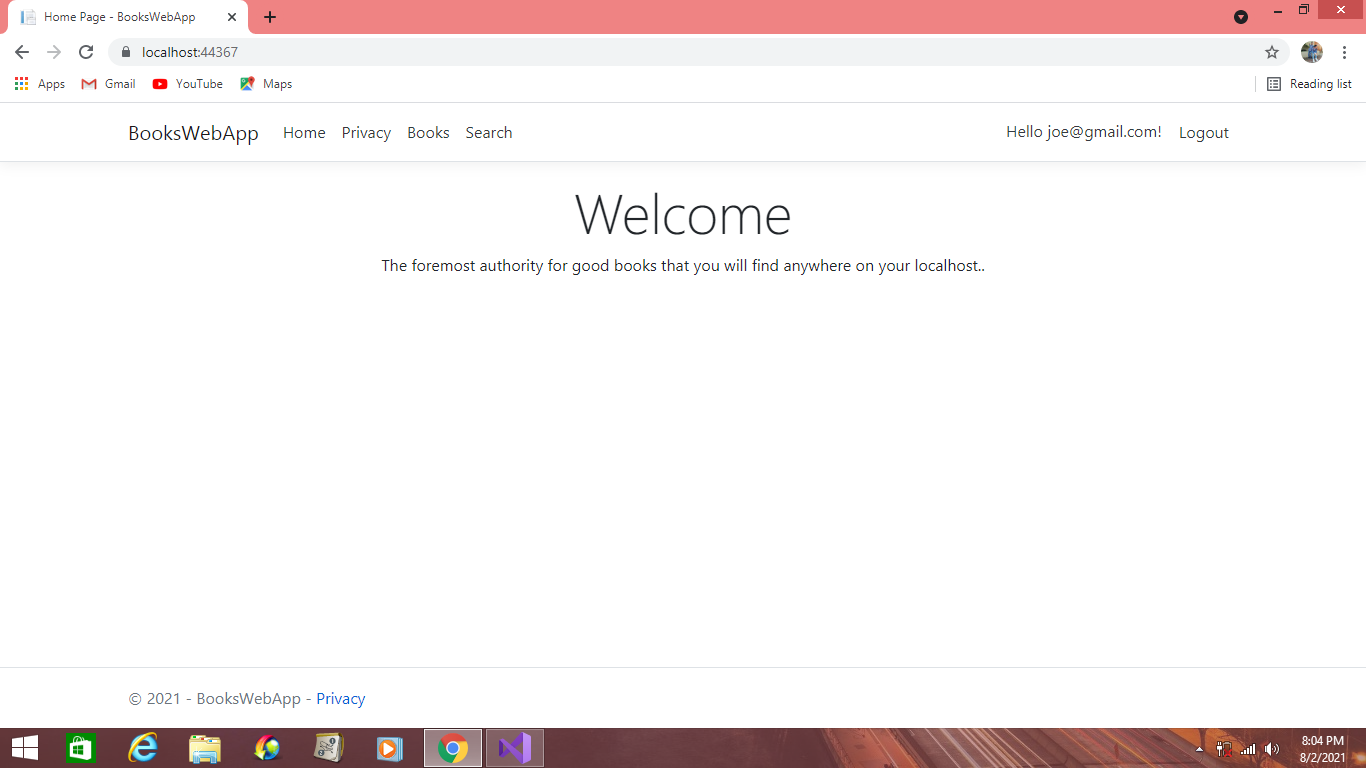 GitHub - Lee-Rhaan/BooksWebApp