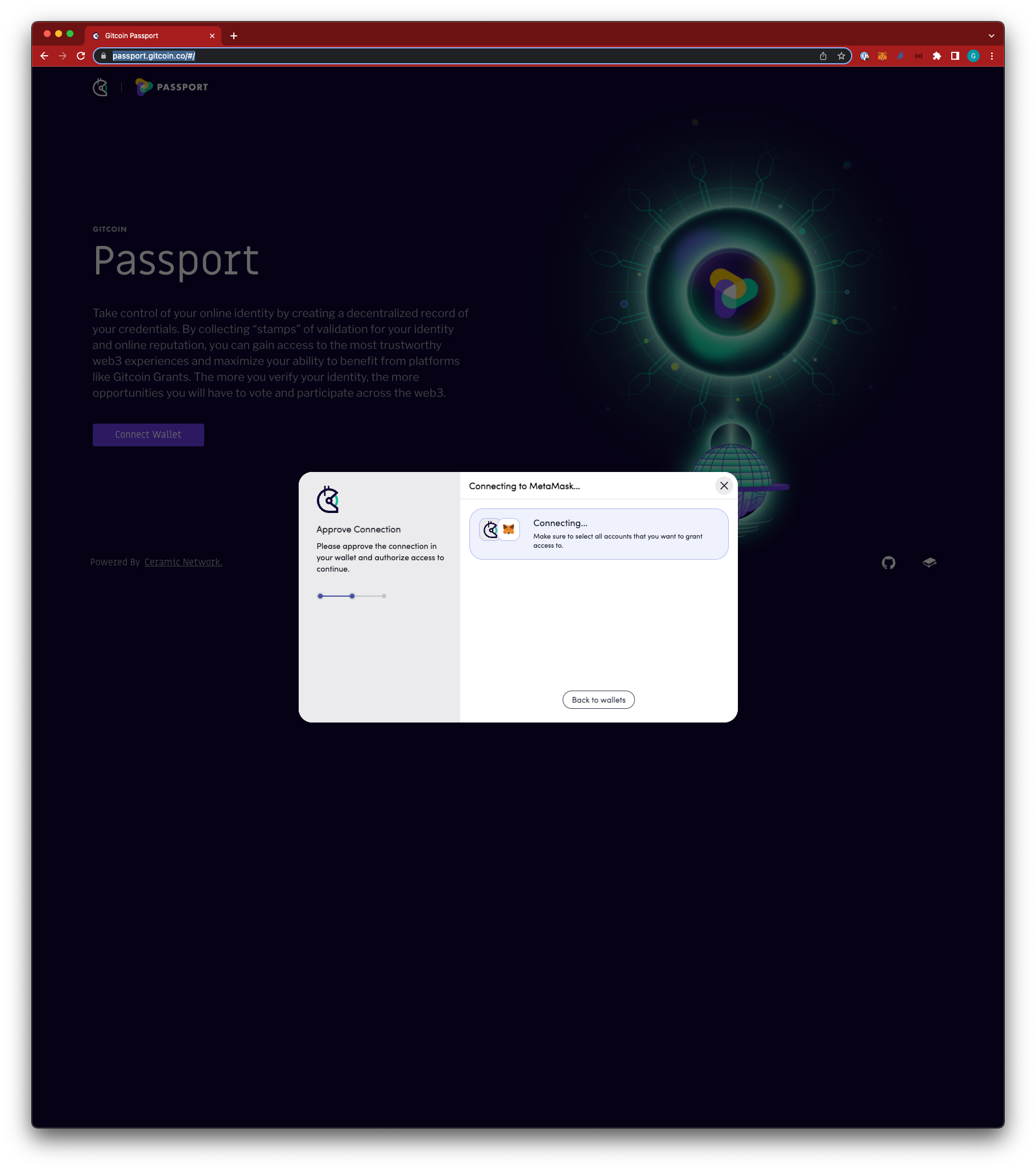 Connecting with Metamask fails · Issue #932 · passportxyz/passport · GitHub