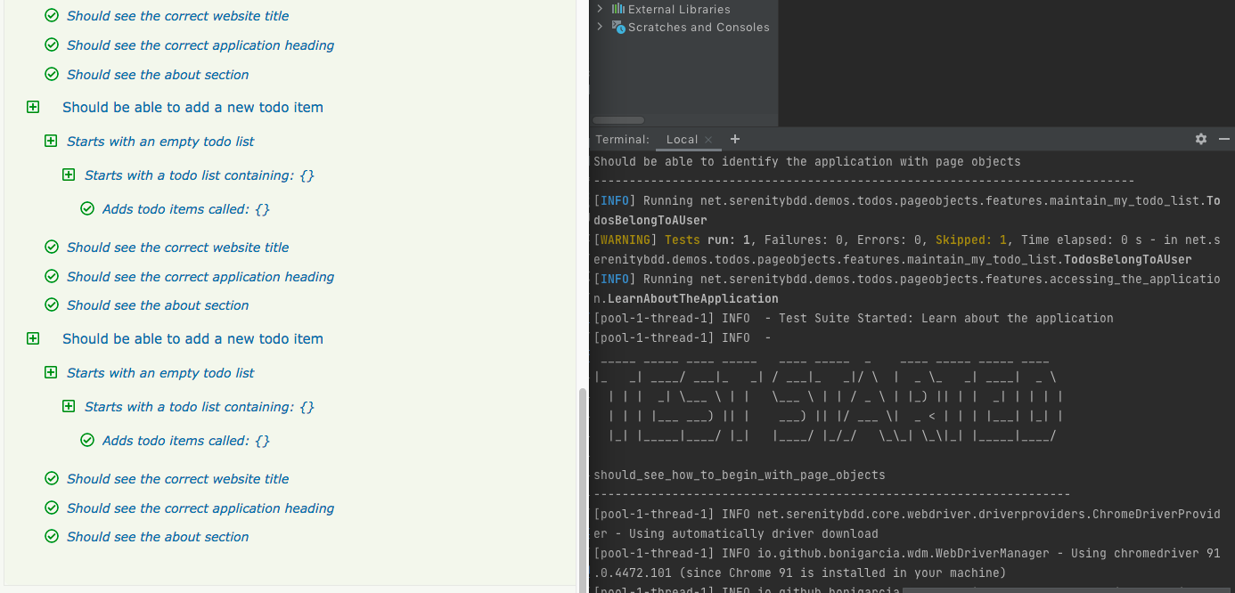 clarify how to report selenium actions · Issue #2516 · serenity-bdd ...