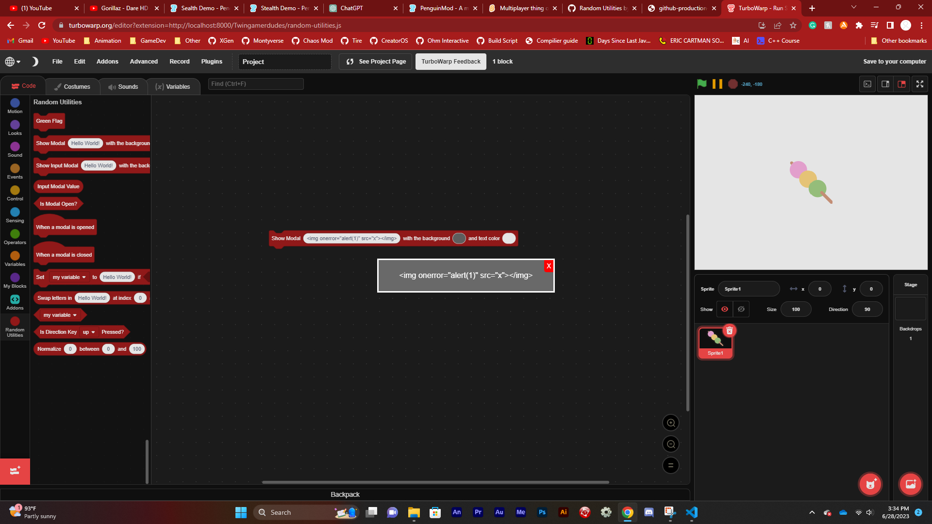 Random Utilities by Twingamerdudes · Pull Request #649 · TurboWarp ...