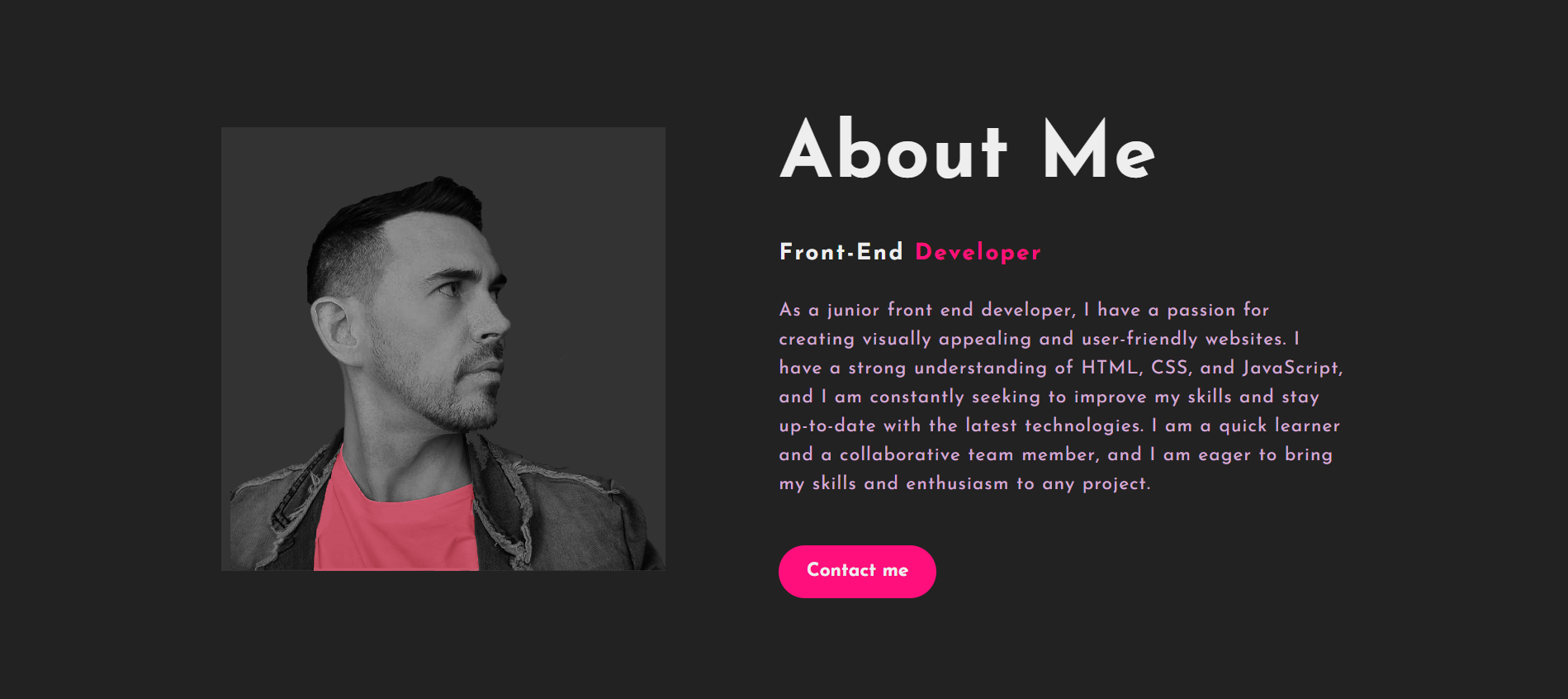GitHub - Jaikido007/front-end-portfolio: A front-end portfolio website ...