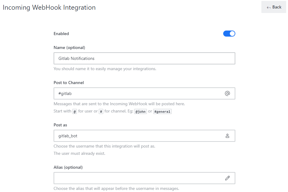 Incorrect avatar for Gitlab integration webhook · Issue #23161 · RocketChat/Rocket.Chat · GitHub