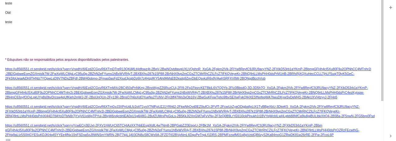 Problem with email content when using dynamic template and other email ...