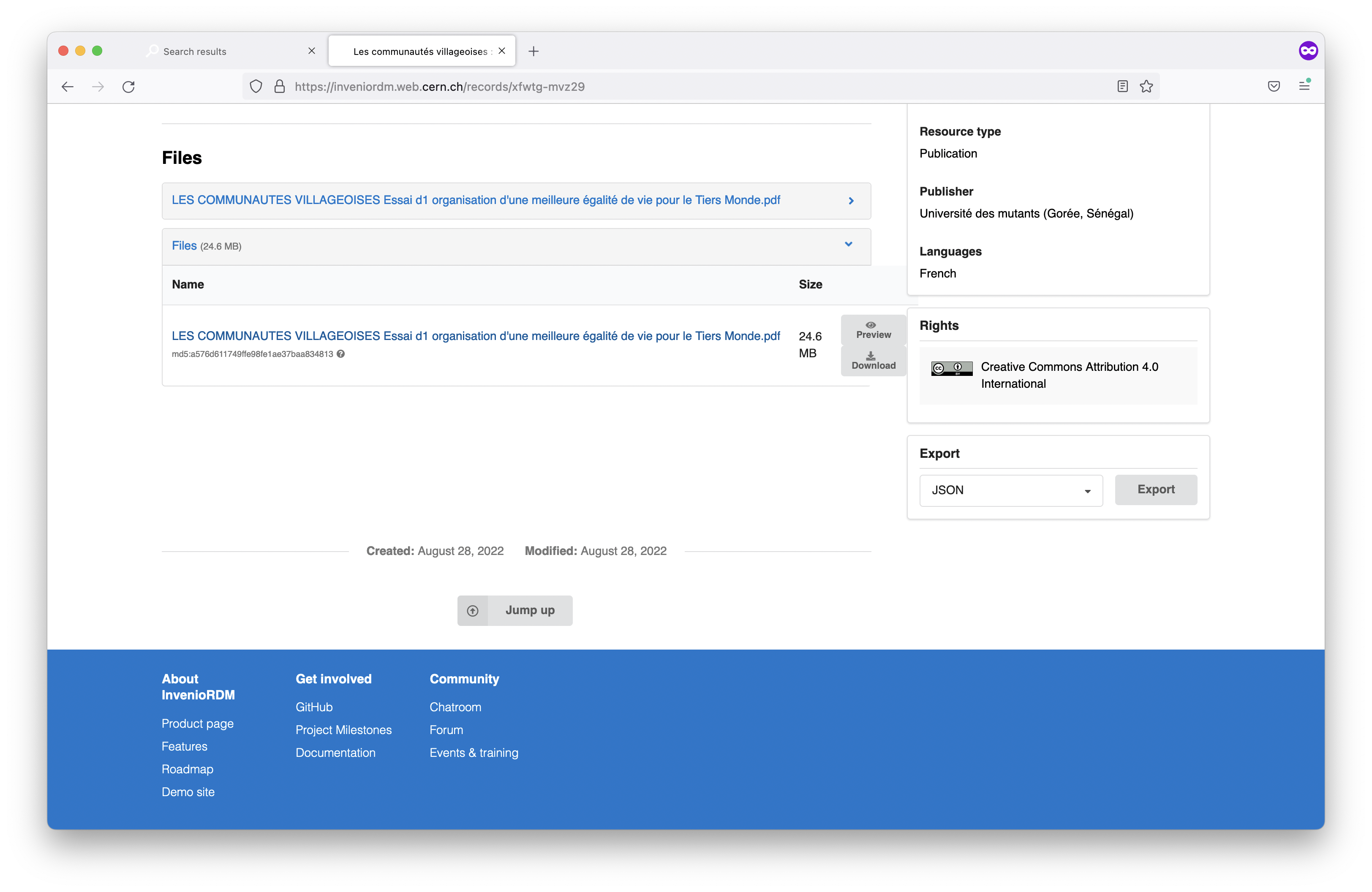 Long filenames distort the UI · Issue #1870 · inveniosoftware/invenio-app-rdm · GitHub