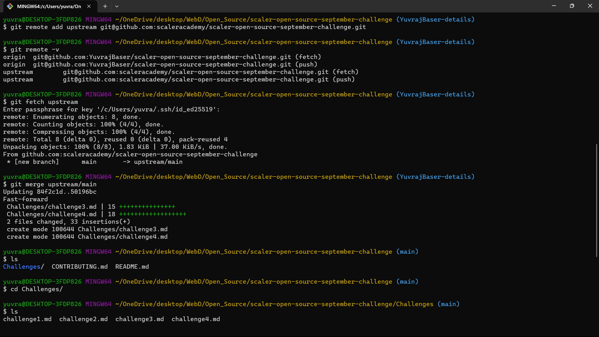 Challenge #1 - Yuvraj Baser · Issue #377 · scaleracademy/scaler-open-source-september-challenge ...