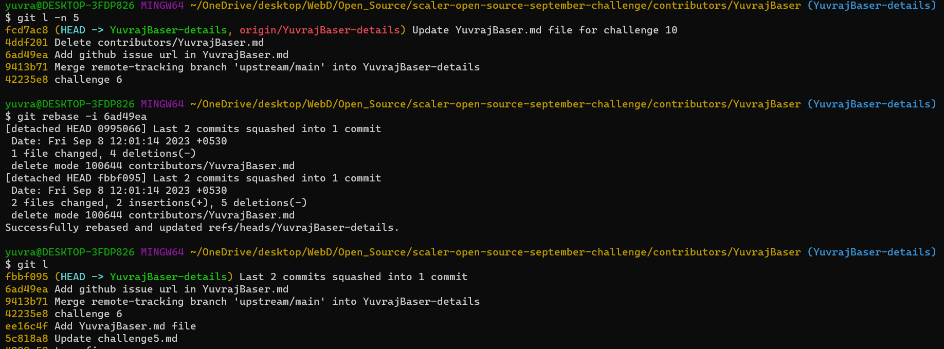 Challenge #1 - Yuvraj Baser · Issue #377 · scaleracademy/scaler-open-source-september-challenge ...