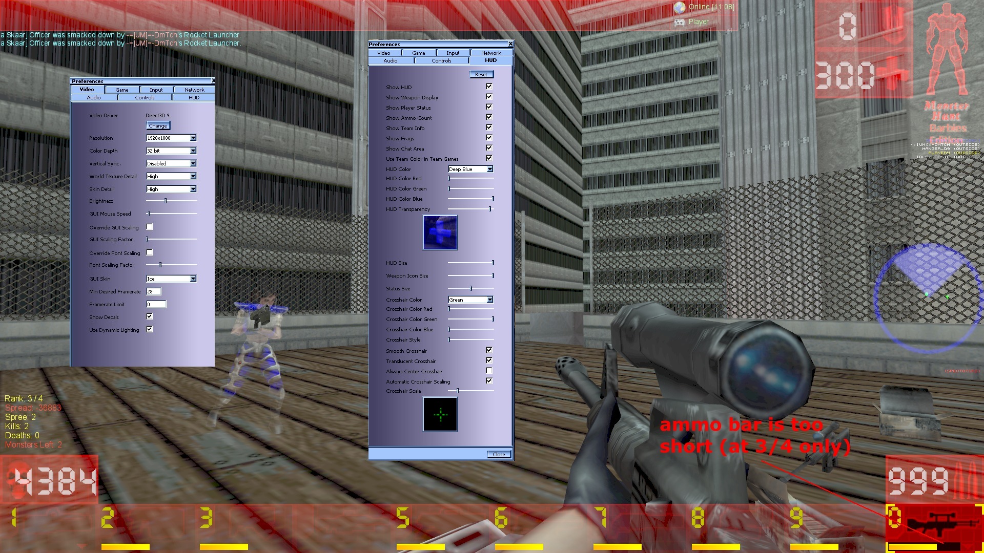 [469c-RC4] HUD ammo bar covers only 3/4 · Issue #1042 · OldUnreal ...