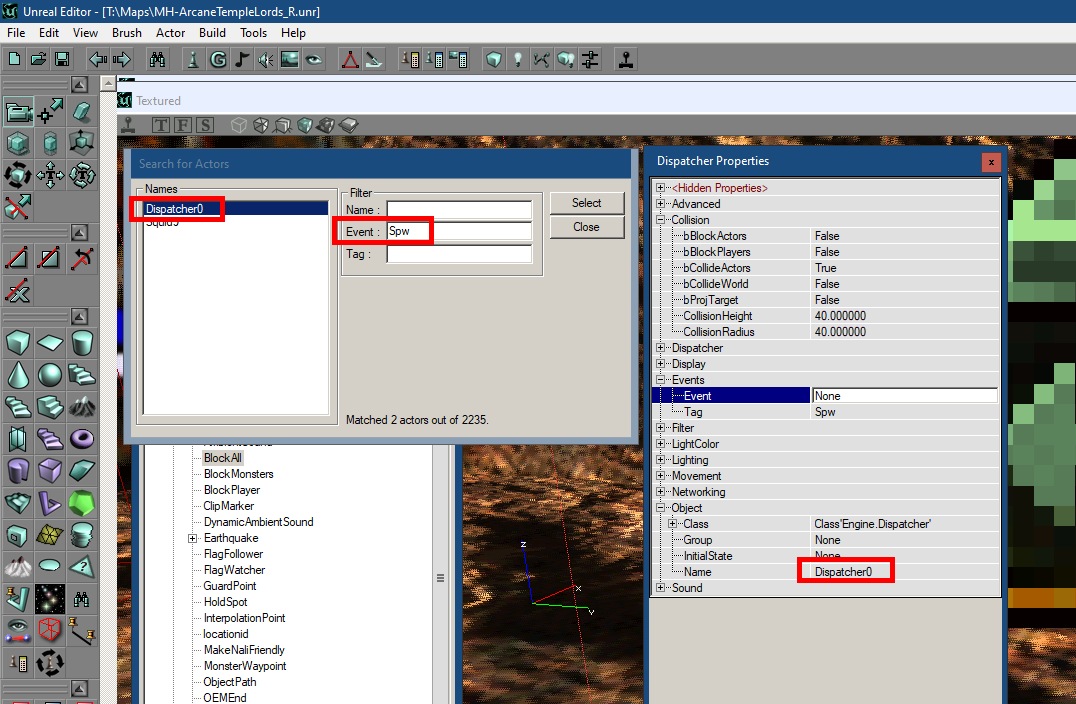 [469c RC4]Bug in "Search for Actor" · Issue #1063 · OldUnreal/UnrealTournamentPatches · GitHub