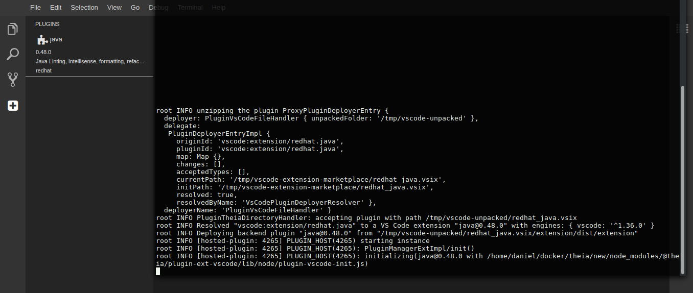 Folder Plugin not Working in Theia Build Local with Plugins of VS Code · Issue #6136 · eclipse ...