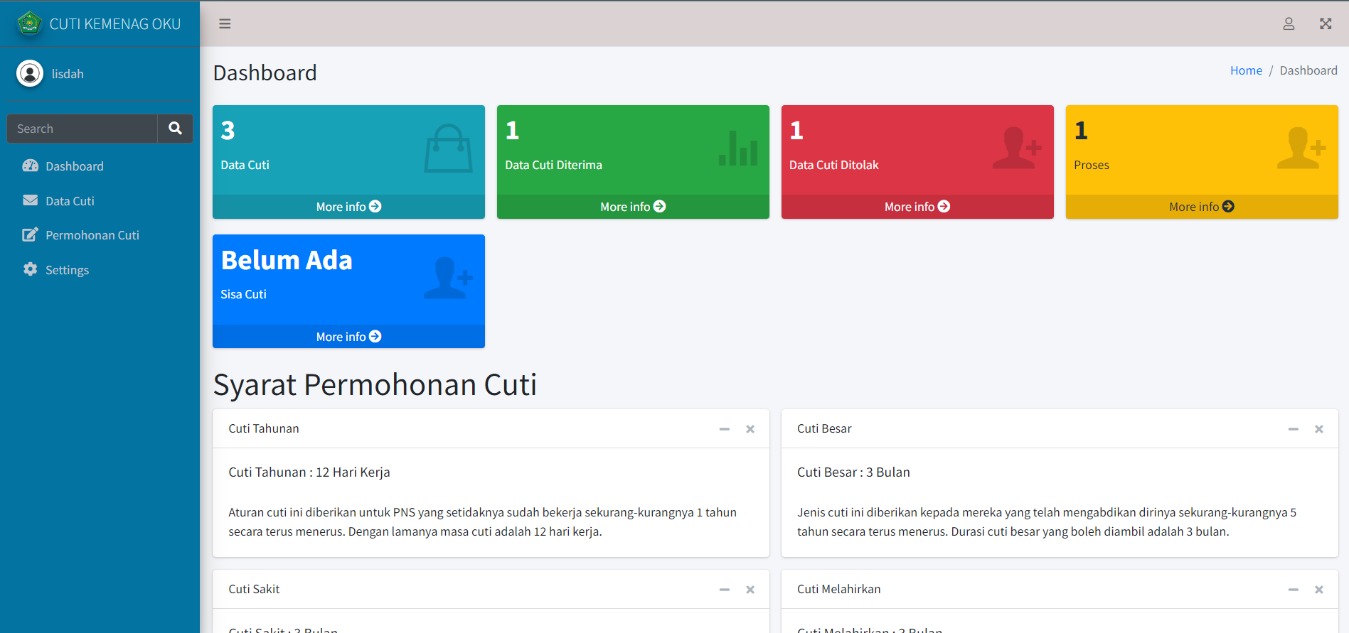 GitHub - Pajar-Padillah/pengajuan-cuti: Sistem Pengajuan Cuti Pegawai ...