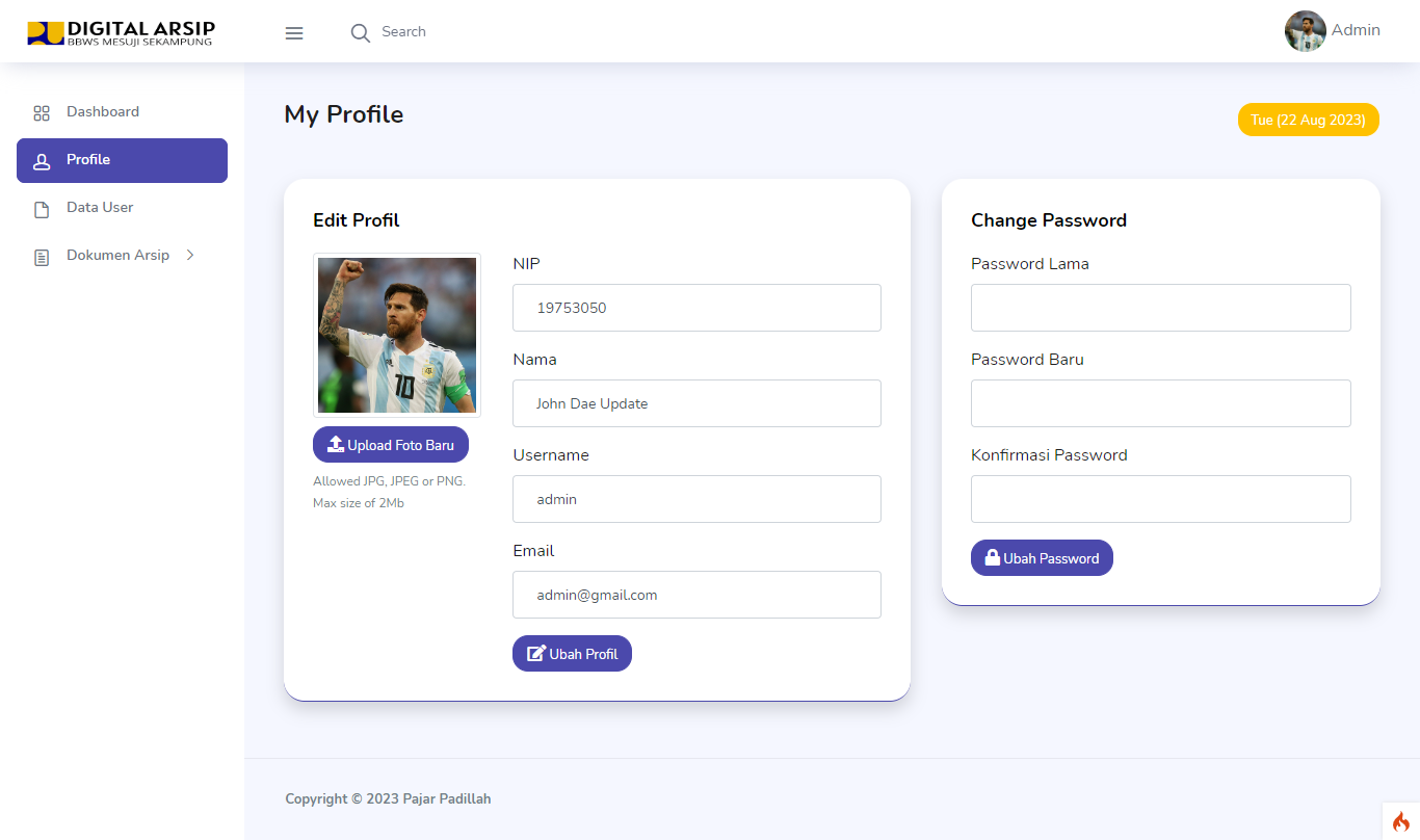GitHub - Pajar-Padillah/document-archive: Sistem Arsip Dokumen berbasis ...