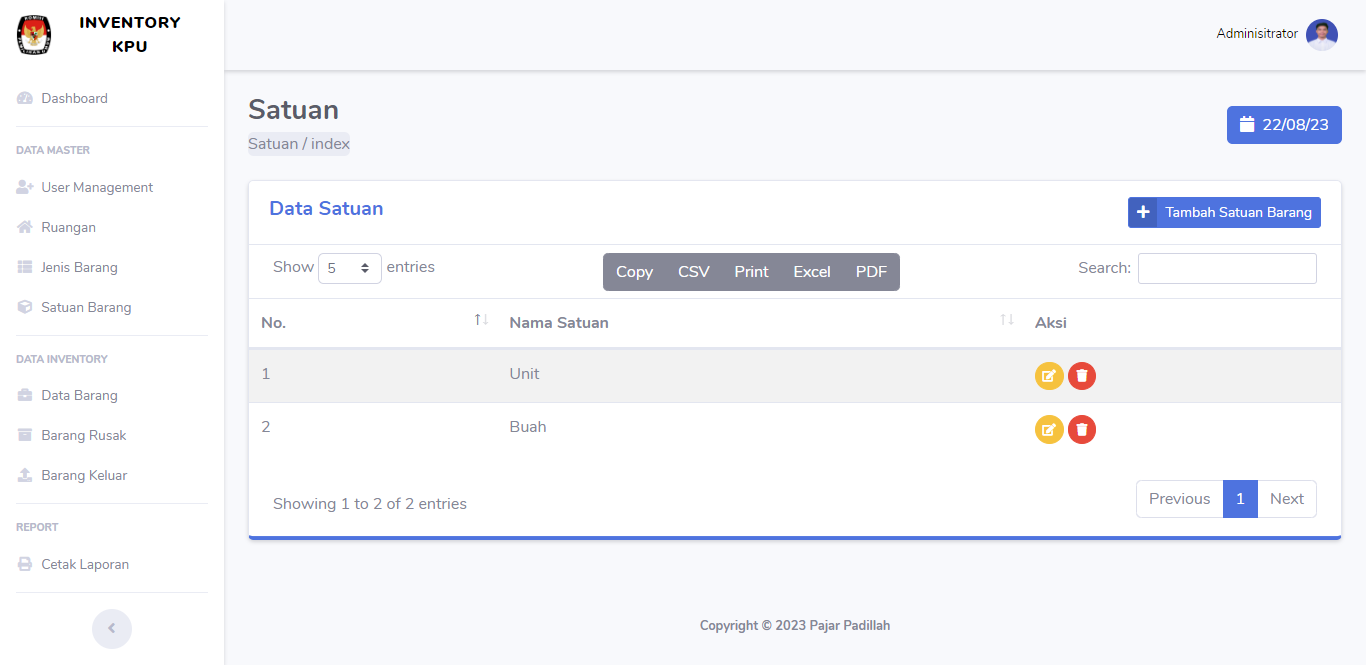 GitHub - Pajar-Padillah/inventory-management: Sistem Manajemen Inventory Barang menggunakan ...