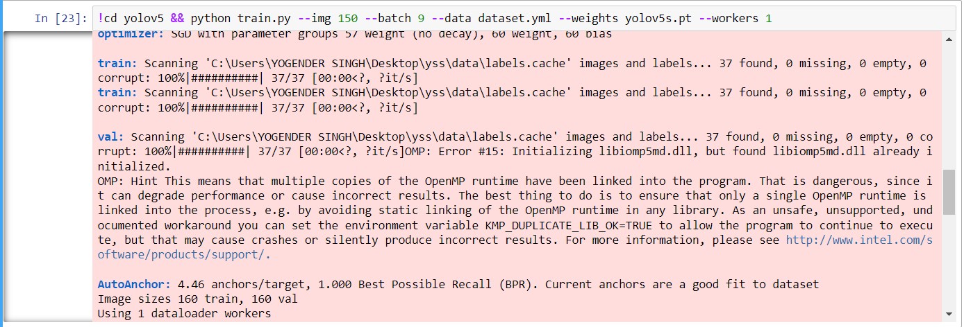 Getting This Error And I Have Cpu So What Cmd Should I Run Please Help · Issue 2 · Nicknochnack