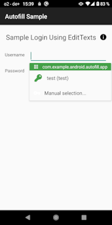 Select different entry from autofill · Issue #943 · Kunzisoft/KeePassDX · GitHub