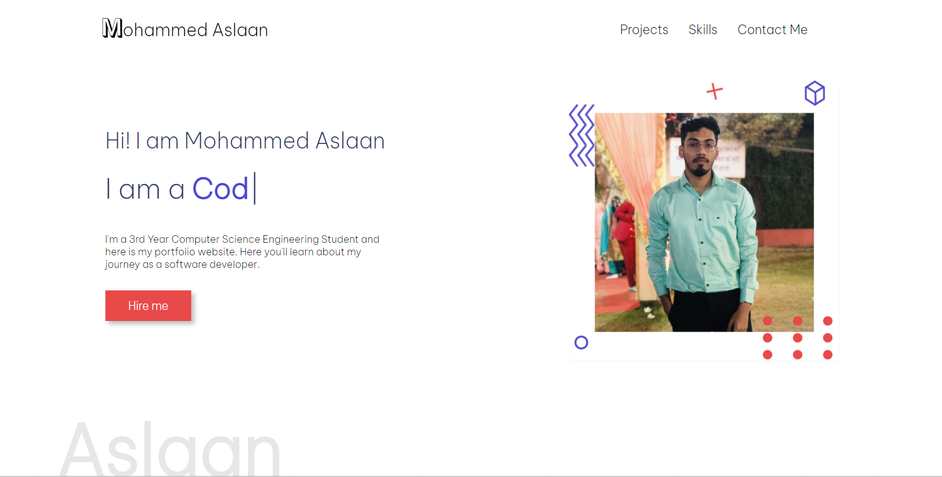 GitHub - Mohammedaslaan/Portfolio