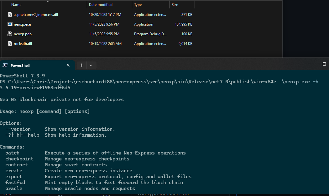 neo-express as a standalone native binary executable · Issue #268 · neo-project/neo-express · GitHub